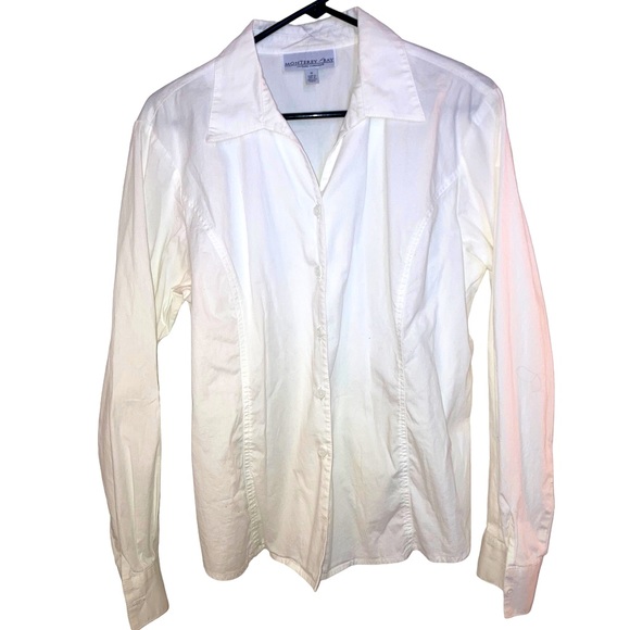 Monterey Bay | Tops | Monterey Bay White Long Sleeve Button Down ...